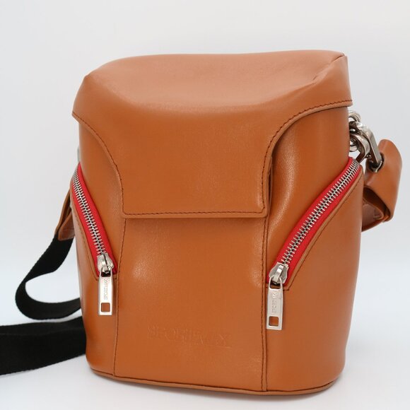 Sportmax | Bags | Sportmaxmax Mara Leather Modelounno Top ...